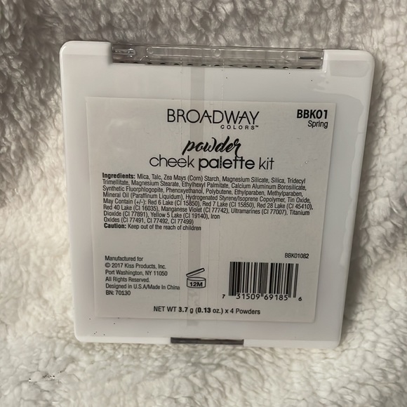 broadway colors | Makeup | Broadway Colors Cheek Palette Spring | Poshmark